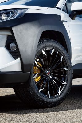 Toyota RAV4 Amped Up With New Arches And Rays Wheels | Carscoops