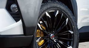 Toyota RAV4 Amped Up With New Arches And Rays Wheels | Carscoops