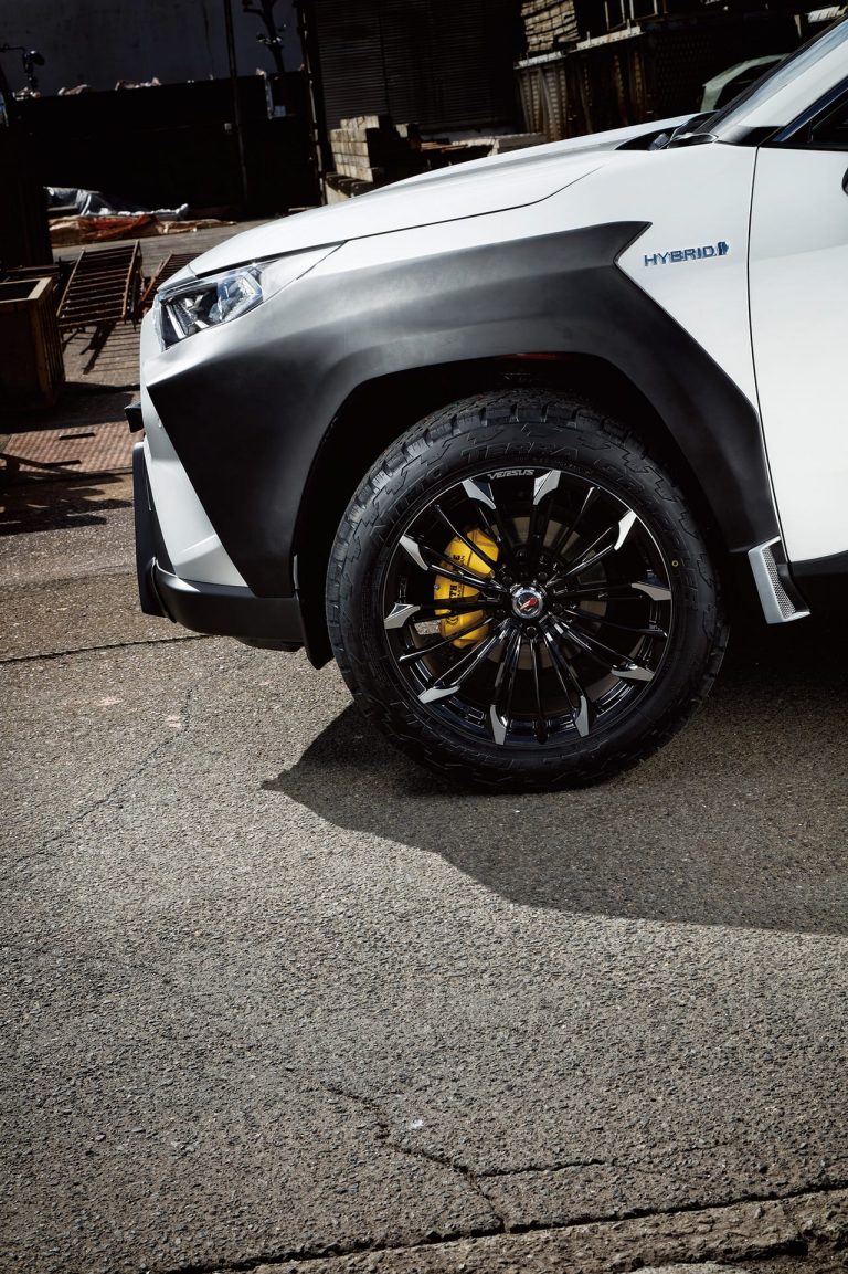 Toyota RAV4 Amped Up With New Arches And Rays Wheels | Carscoops