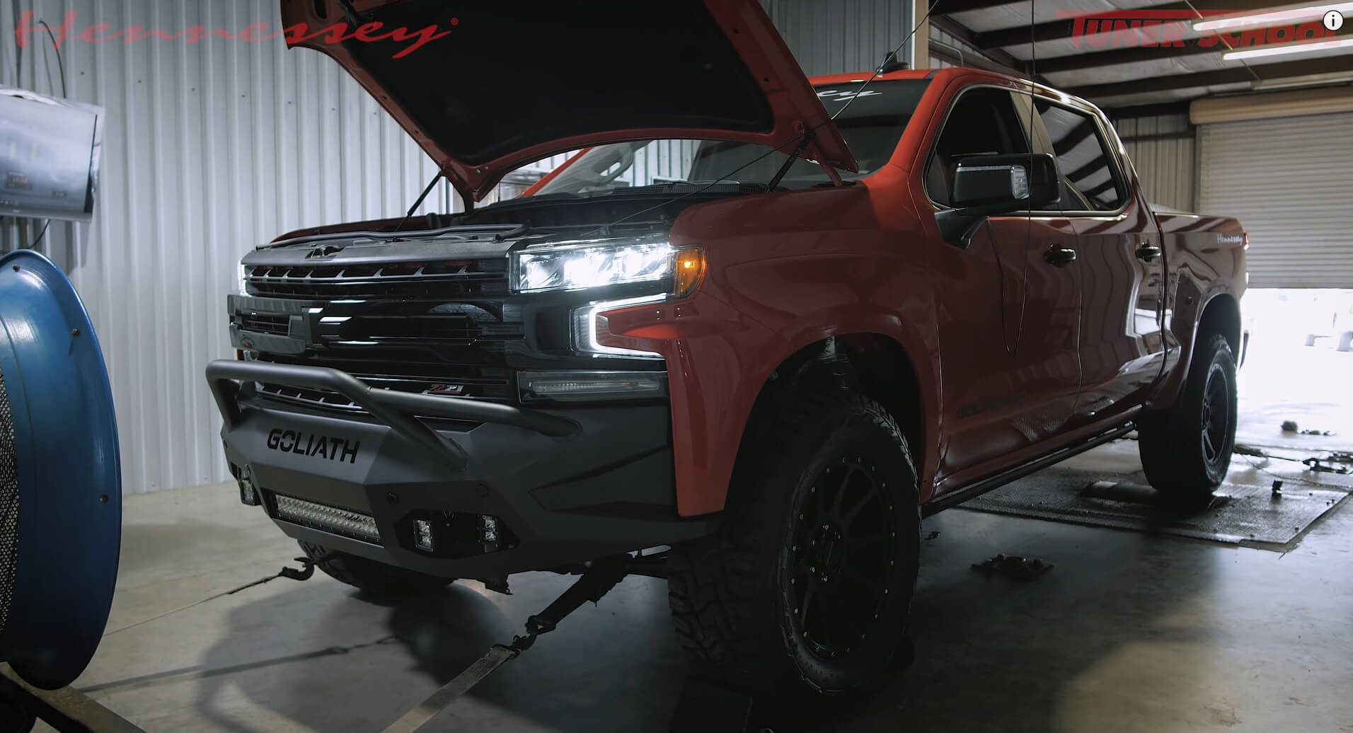 Hennessey Goliath 800 Gets Strapped In For A Dyno Test | Carscoops