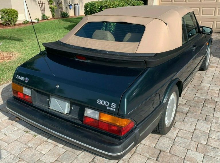 This 21k Mile Saab 900 S Is A Drop Top Time Machine | Carscoops