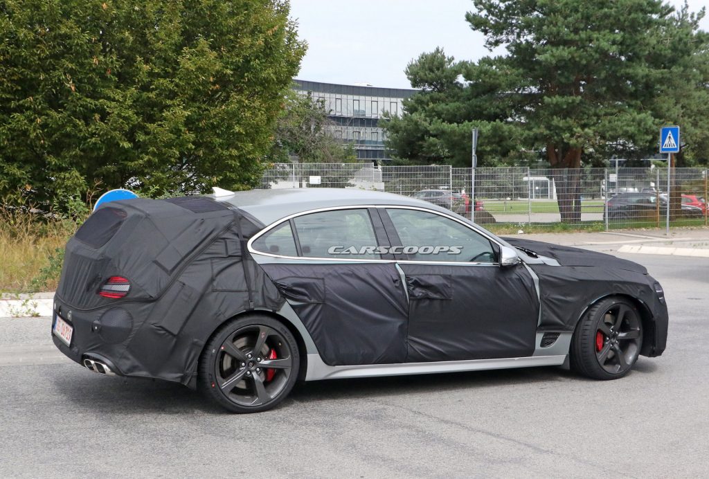 2021 Genesis G70 Shooting Brake / Fastback Spied Testing In Europe ...