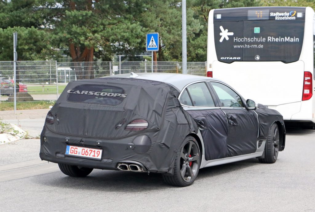 2021 Genesis G70 Shooting Brake / Fastback Spied Testing In Europe ...