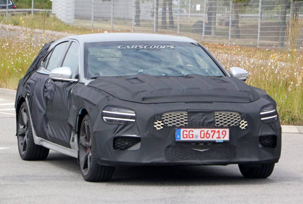 2021 Genesis G70 Shooting Brake / Fastback Spied Testing In Europe ...