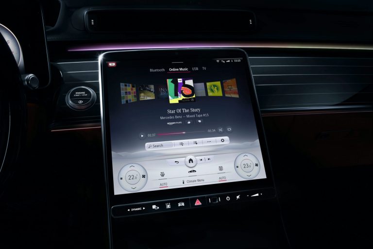 Mercedes Offers First Look Inside 2021 S-Class And Its New MBUX ...