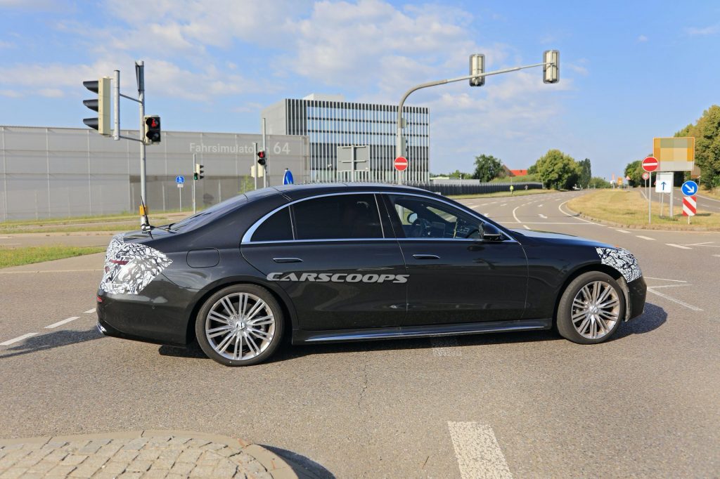 Barely Disguised 2021 Mercedes S-Class Looks Stately In Long-Wheelbase ...
