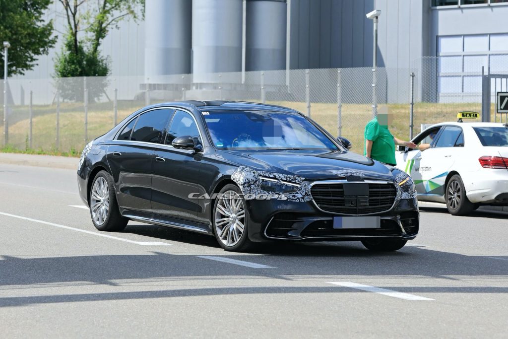 Barely Disguised 2021 Mercedes S-Class Looks Stately In Long-Wheelbase ...