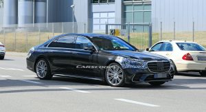 Barely Disguised 2021 Mercedes S-Class Looks Stately In Long-Wheelbase ...