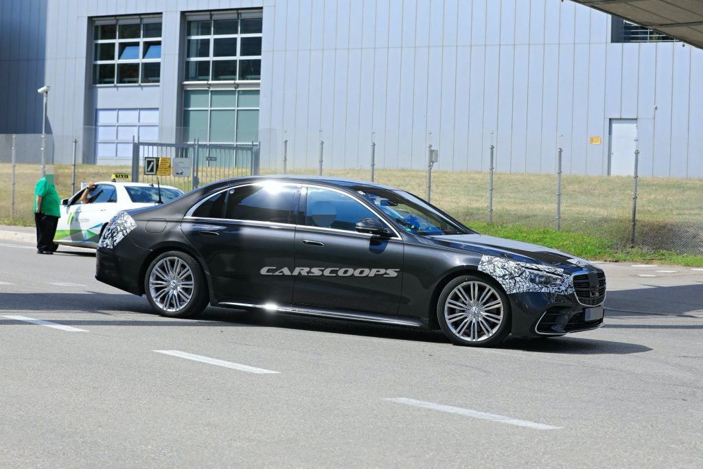 Barely Disguised 2021 Mercedes S-Class Looks Stately In Long-Wheelbase ...