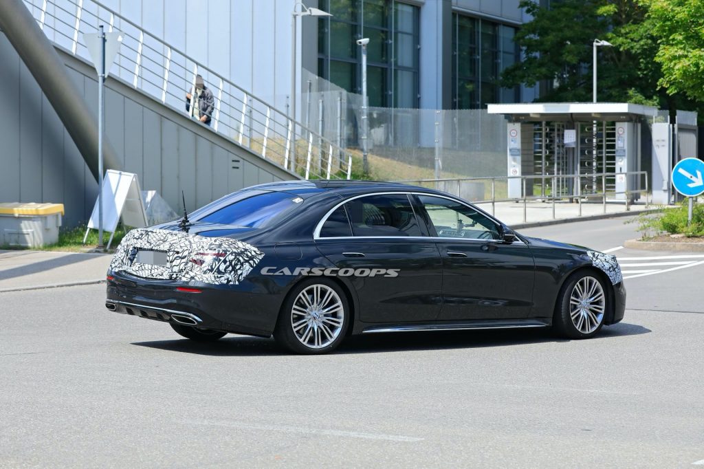 Barely Disguised 2021 Mercedes S-Class Looks Stately In Long-Wheelbase ...
