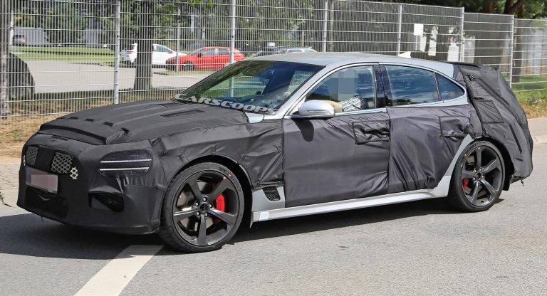 2021 Genesis G70 Shooting Brake / Fastback Spied Testing In Europe ...