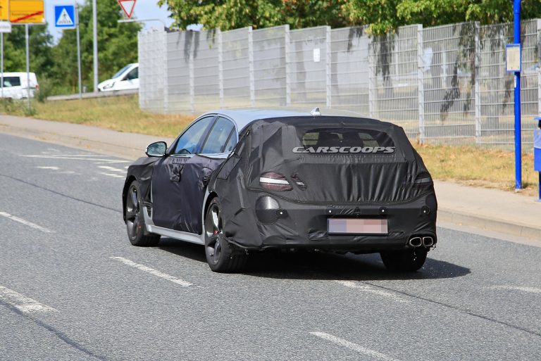 2021 Genesis G70 Shooting Brake / Fastback Spied Testing In Europe ...