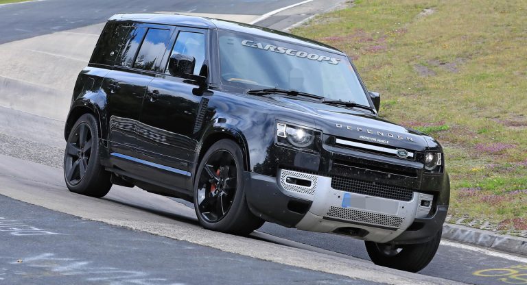 Does The 2021 Land Rover Defender V8 Look Better In Black? | Carscoops