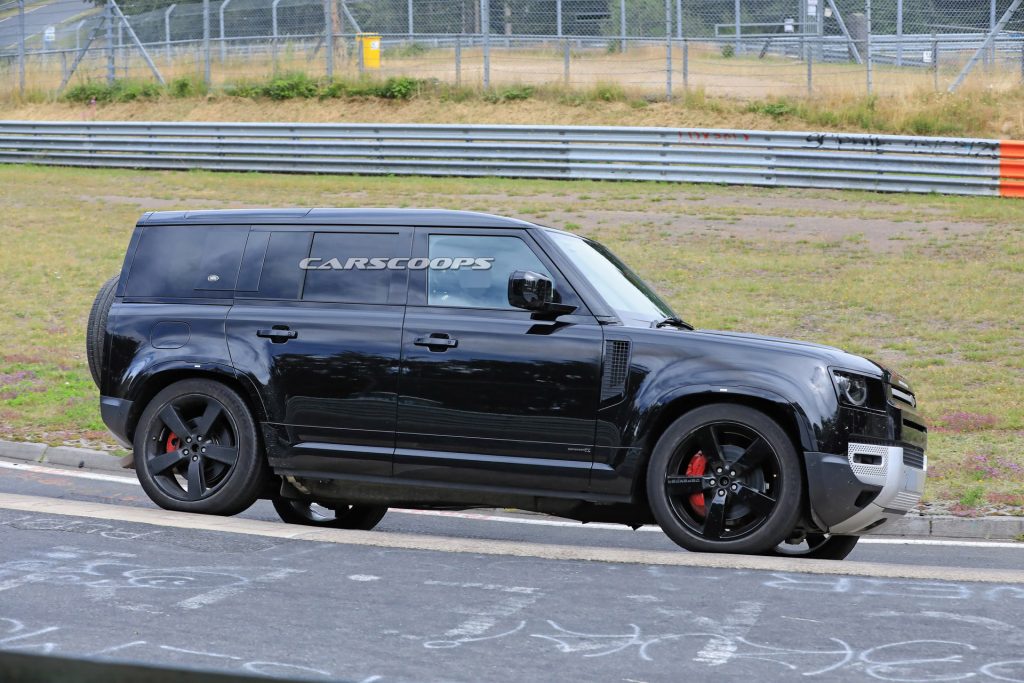 Does The 2021 Land Rover Defender V8 Look Better In Black? | Carscoops