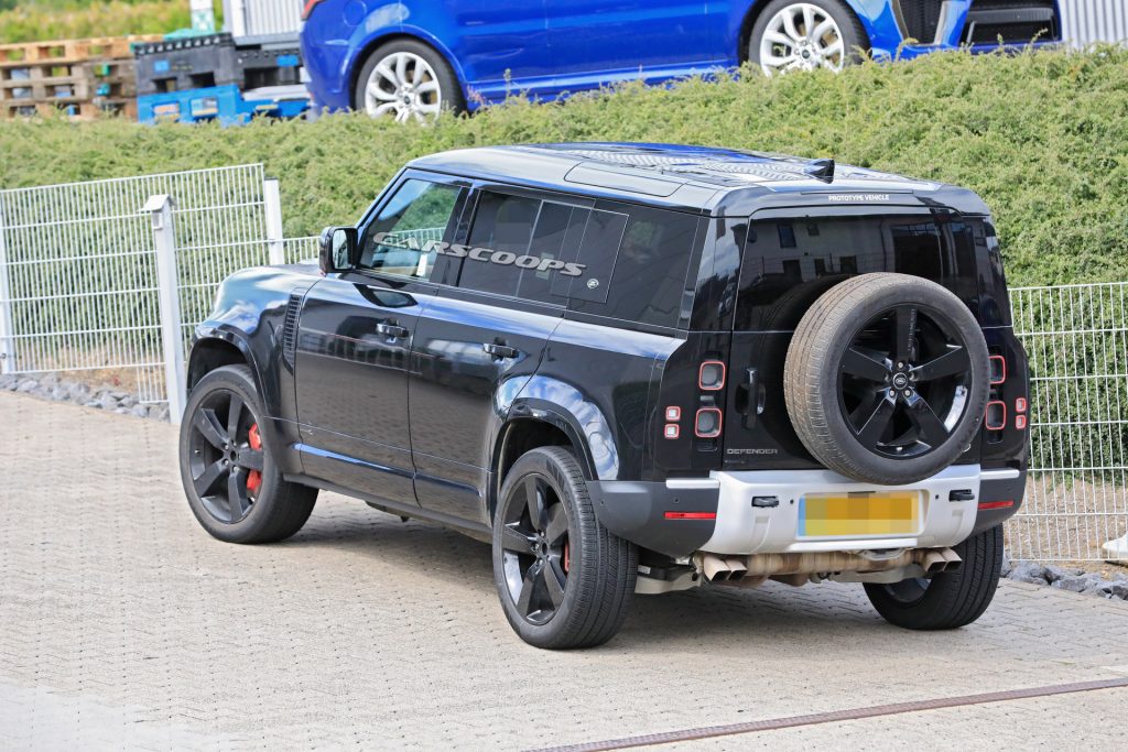 Does The 2021 Land Rover Defender V8 Look Better In Black? | Carscoops