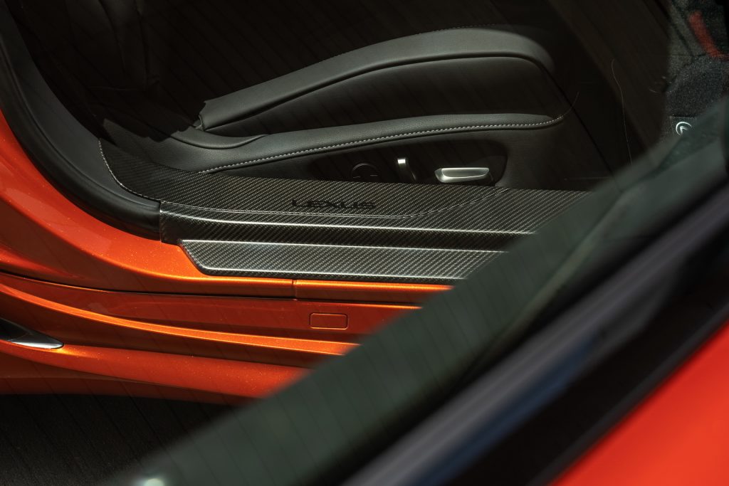 Europe’s 2021 Lexus LC Coupe In Blazing Carnelian Is Oh, So Orange ...