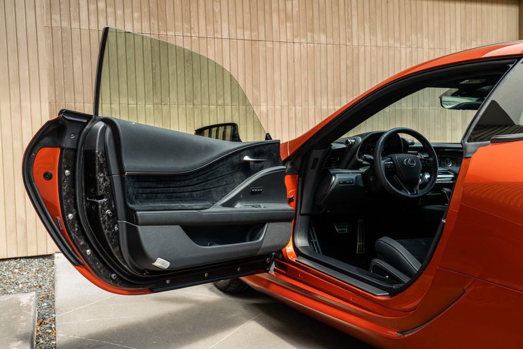 Europe’s 2021 Lexus LC Coupe In Blazing Carnelian Is Oh, So Orange ...
