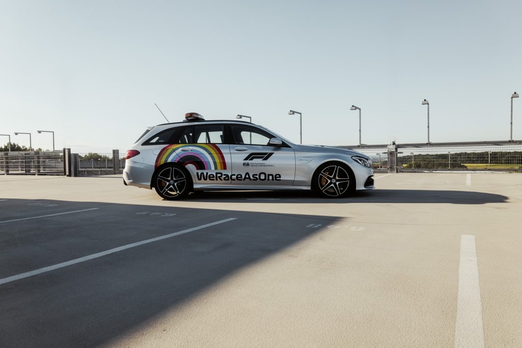 Mercedes-AMG GT R F1 Safety Car Wears Its Pride On The Outside | Carscoops