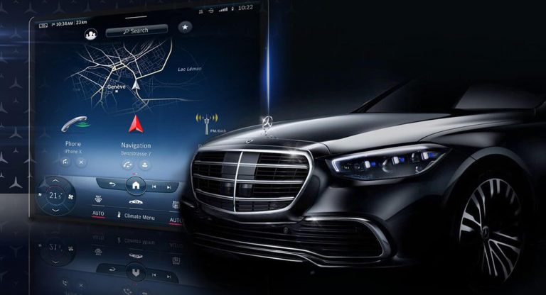 2021 Mercedes S-Class Will Reveal Huge New MBUX Infotainment Screen On ...