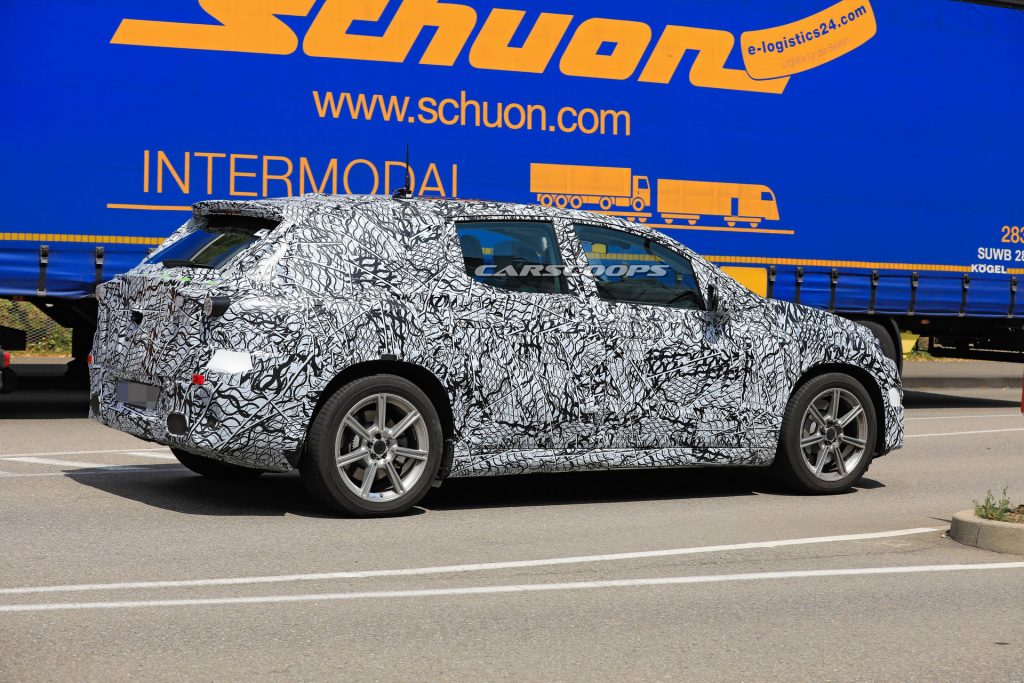 All-New Mercedes EQ Electric Crossover Makes Spy Debut In Prototype ...
