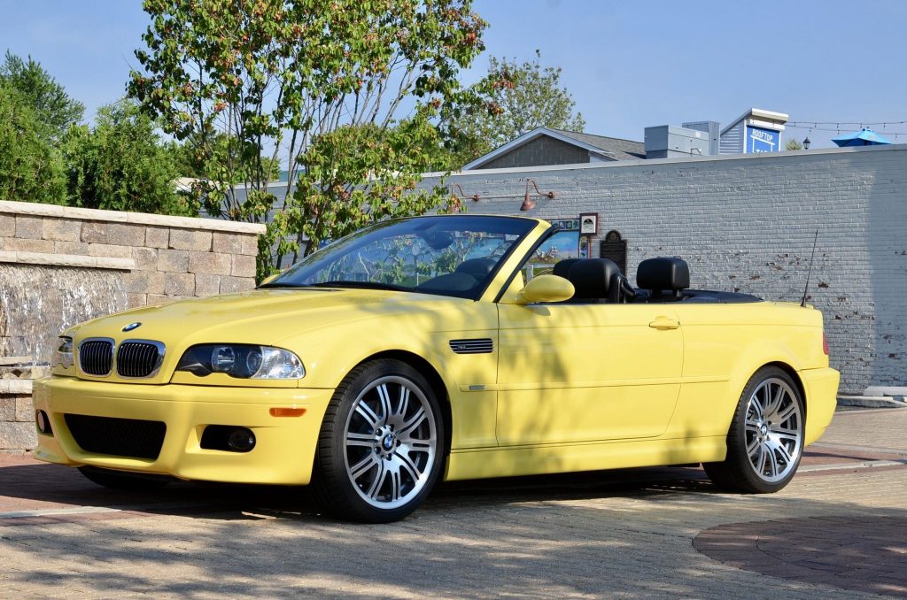 Put Some Yellow In Your Life With This E46 BMW M3 Convertible | Carscoops