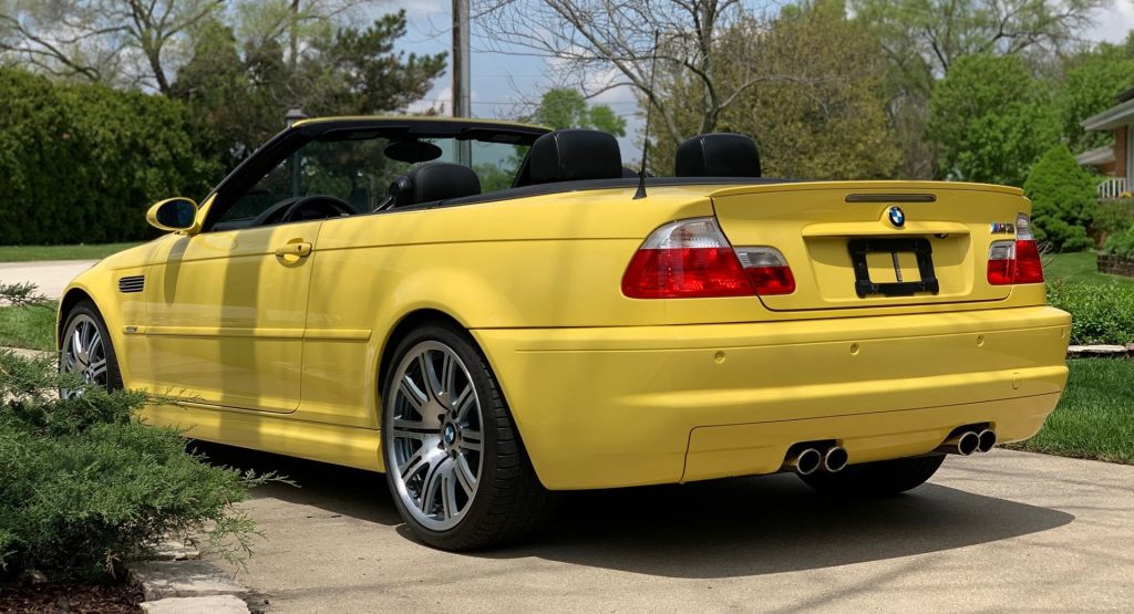 Put Some Yellow In Your Life With This E46 BMW M3 Convertible | Carscoops