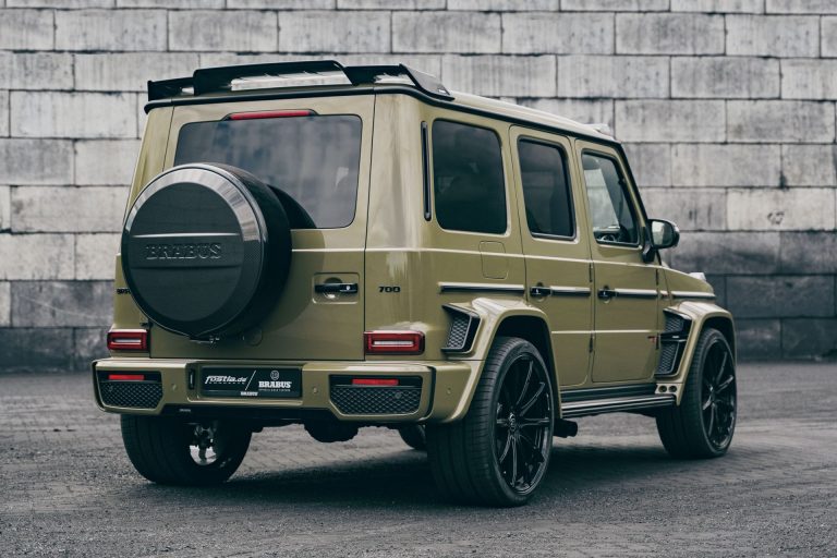 Brabus 700 Widestar Gains An Army Look Courtesy Of Fostla | Carscoops