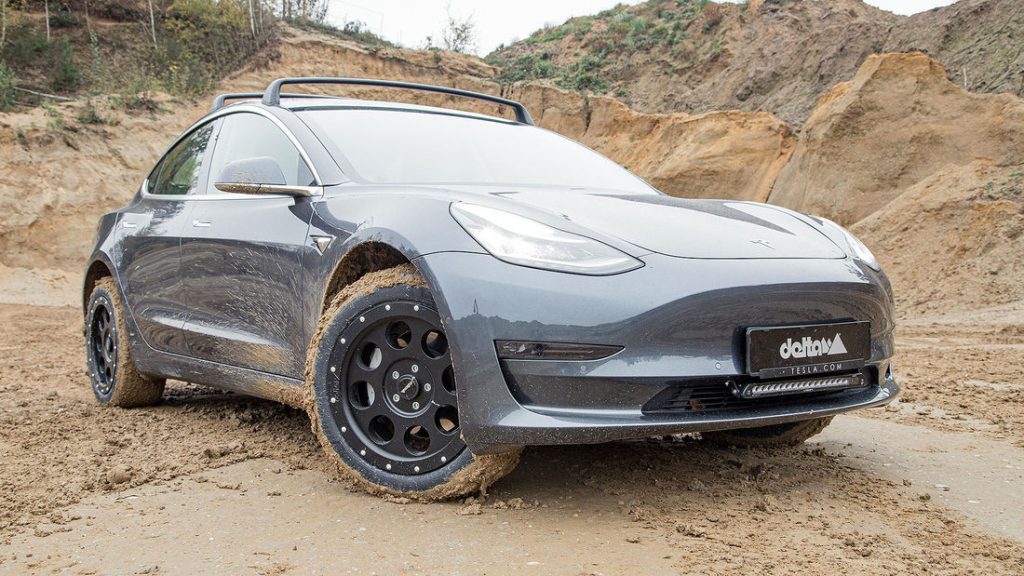 Want To Turn Your Tesla Model 3 Into A Quasi Off-Roader? | Carscoops