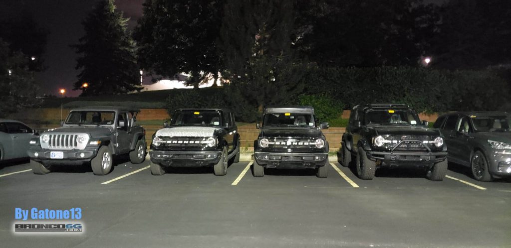 2021 Ford Bronco With Sasquatch Pack Makes Jeep Wrangler Seem Small ...