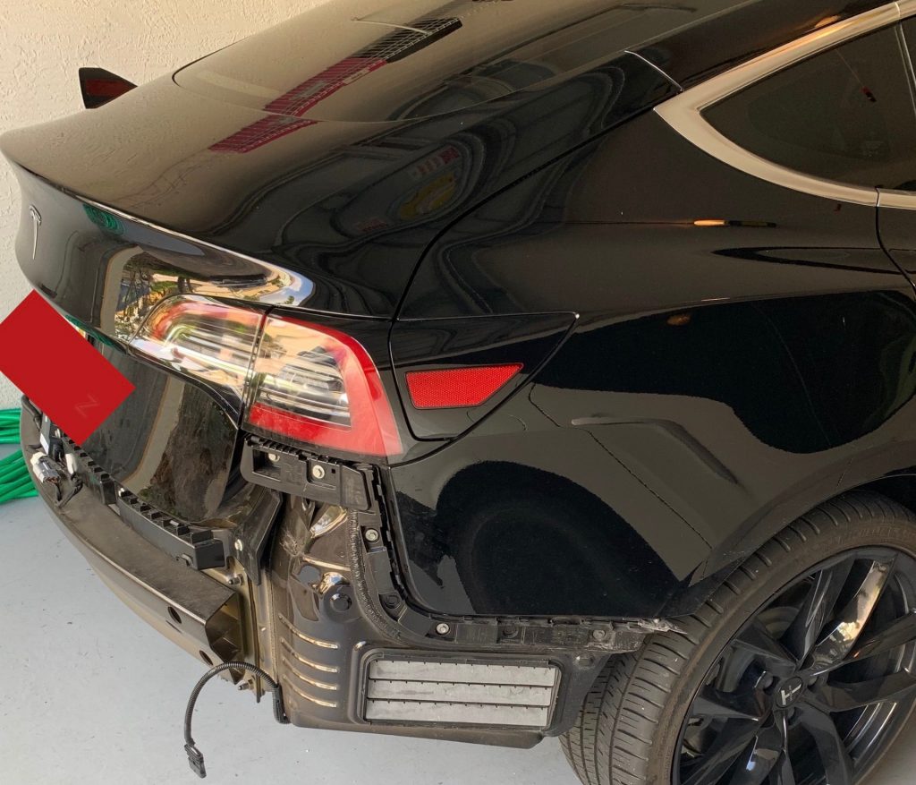 “Act Of God” Or Dismal Build Quality? Tesla Model 3 Loses Bumper While ...