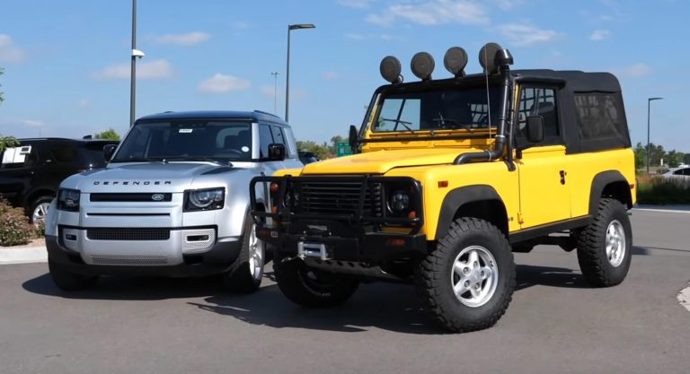 2020 Land Rover Defender Meets Its Iconic Predecessor In Comparison ...