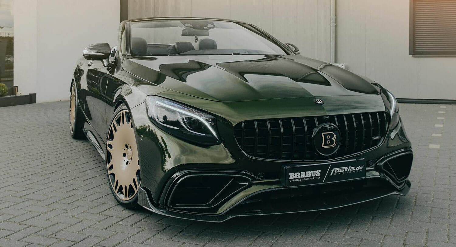 Tuned Olea-Green Mercedes-AMG S63 Cabrio Is Just Screaming For ...