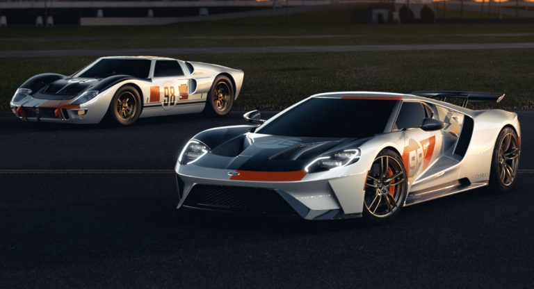 2021 Ford GT Gains New Studio Collection Package And ’66 Inspired Retro ...