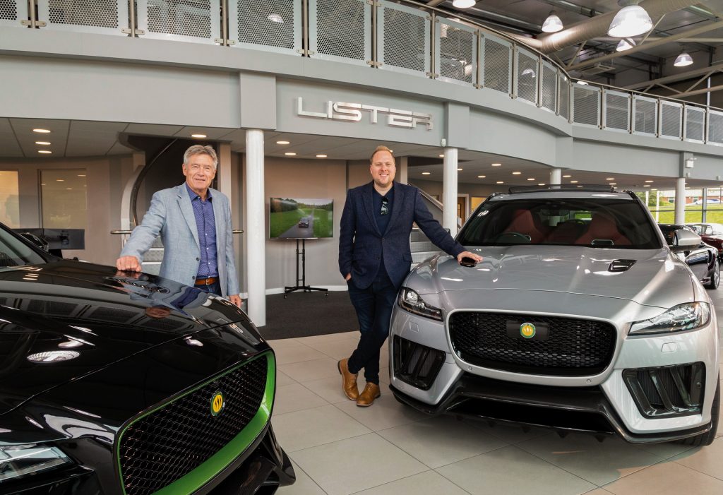 New 2021 Lister Stealth Is A Tuned Jaguar F-Pace SVR With A Devilish ...