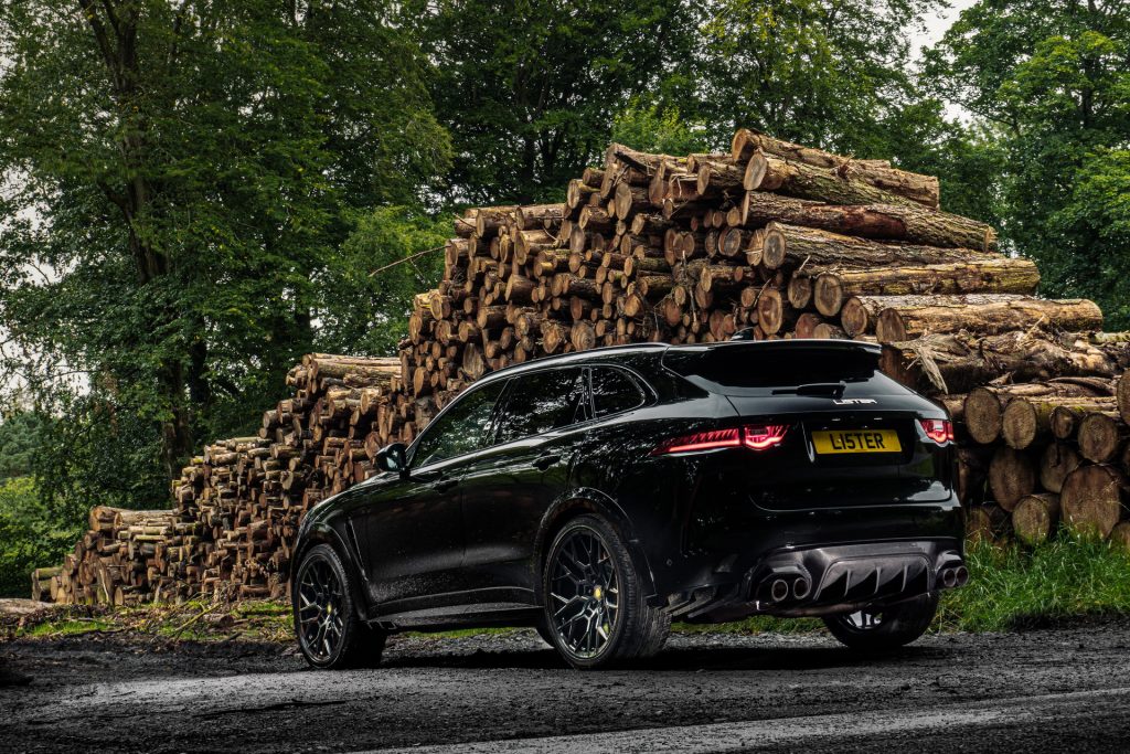 New 2021 Lister Stealth Is A Tuned Jaguar F-Pace SVR With A Devilish ...