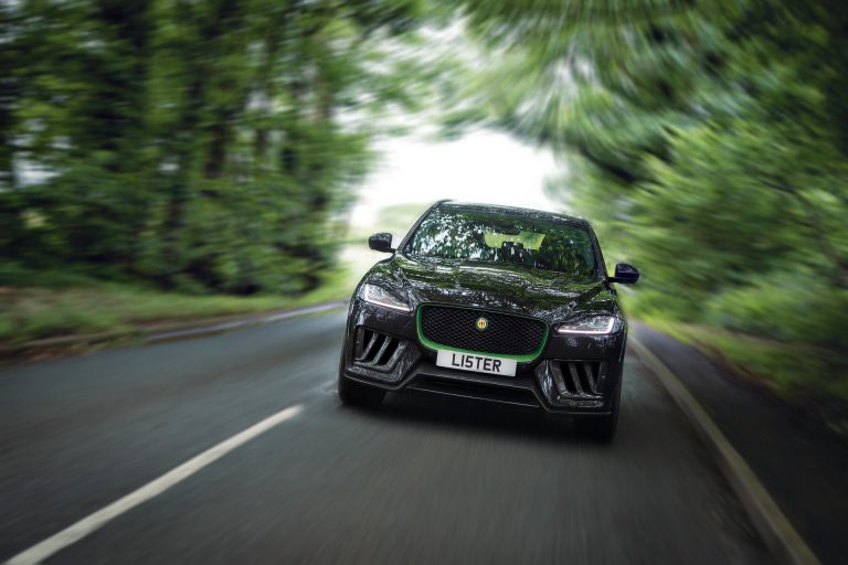 New 2021 Lister Stealth Is A Tuned Jaguar F-Pace SVR With A Devilish ...