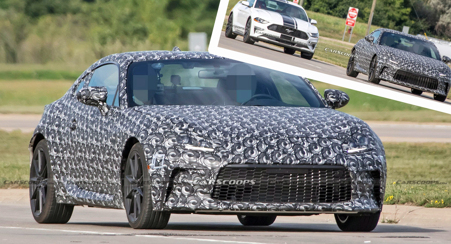 All-New 2022 Subaru BRZ Spied Testing Next To Mustang And It Might Be ...