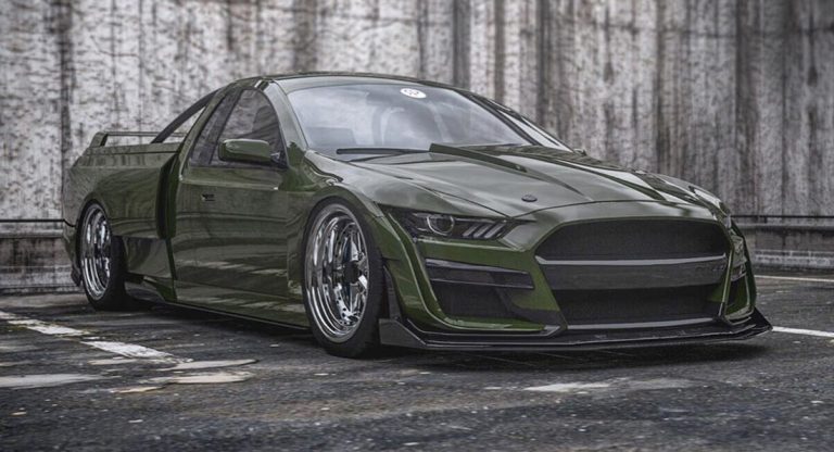 Aussies Would Go Crazy For This Ford Mustang Shelby GT500 Ute | Carscoops