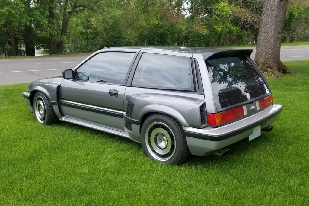 This 1980s Honda Civic With A Mid-Placed Acura 3.2L V6 And RWD Is Like ...
