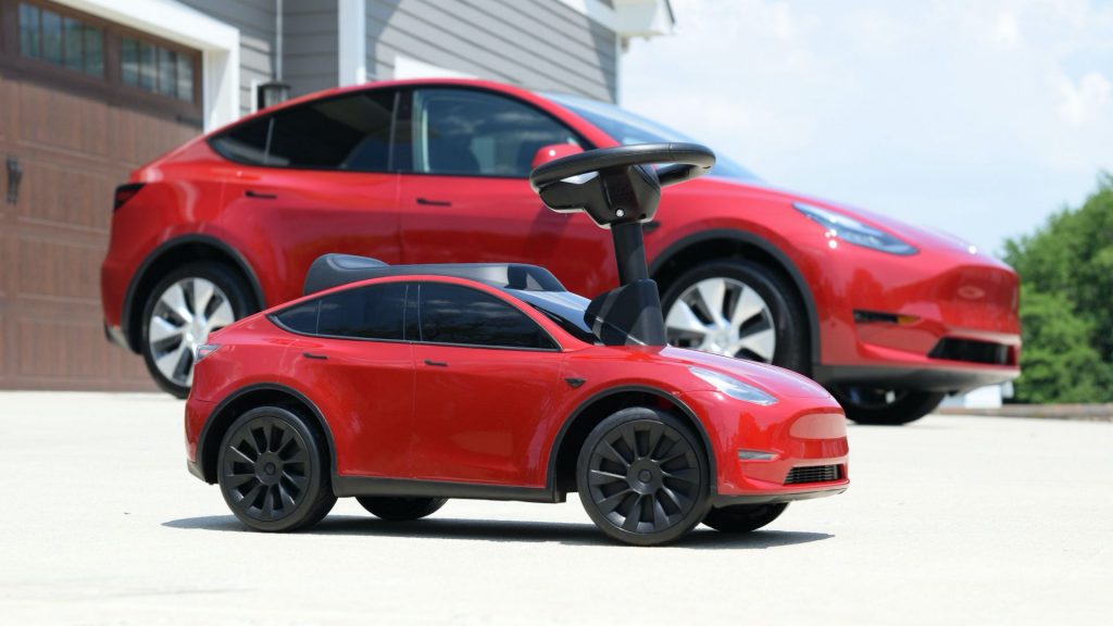$100 Tesla Model Y Ride-On Toy Turns Kids Into Really Early Adopters ...