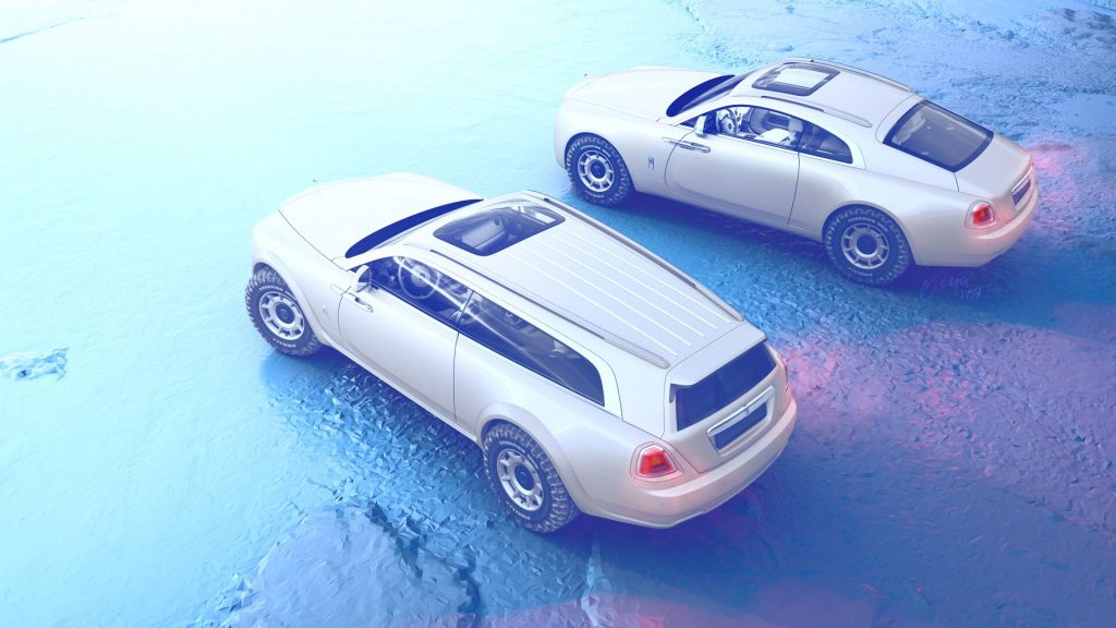 Wraith-Based Rolls-Royce Shooting Brake Render Is A “High-Sided Vehicle ...