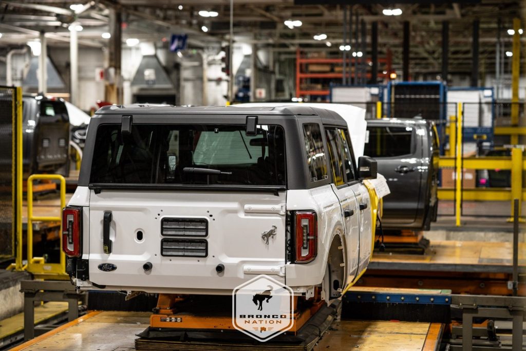 Ford Kicks Off Bronco Pre-Production, Shows Exclusive Lightning Blue ...