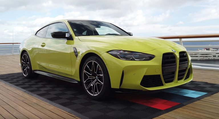 2021 BMW M4 Competition Fires Up Straight-Six Turbo And Revs It On ...