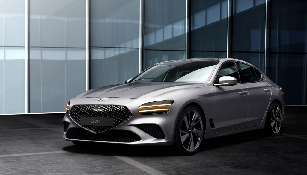 2022 Genesis G70 Coming To America This Spring With A Matte Launch ...
