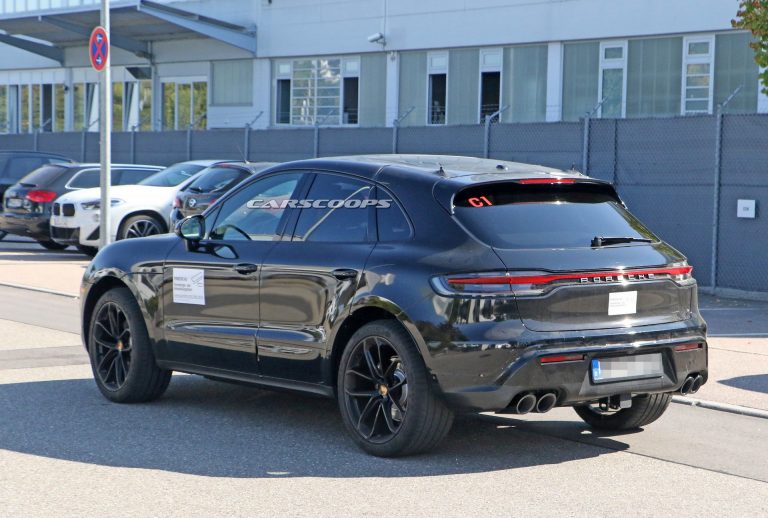 Facelifted Porsche Macan Spied Inside And Out, Will Be Sold Alongside ...