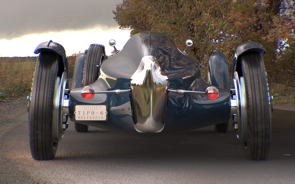 This 1940s-Inspired Race Car Has Classic Looks But Is Actually An EV ...