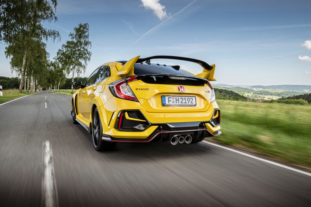 Honda To Sell 2021 Civic Type R Limited Edition Through A Lottery In ...