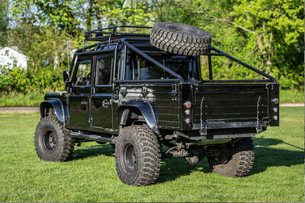 You Can Buy A James Bond-Inspired Land Rover Defender Once Owned By The ...