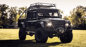 You Can Buy A James Bond-Inspired Land Rover Defender Once Owned By The ...
