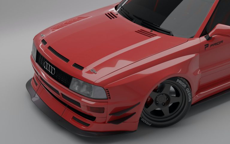 Prior Design Wants To Rewrite History With Audi RS2 Coupe Widebody Kit ...
